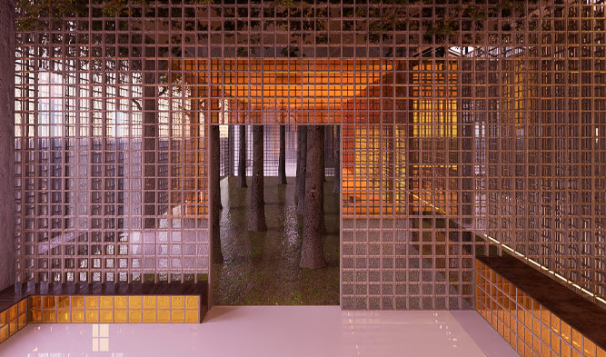 "Every Drop Counts": Chloe Bou Chabake reimagina Fabra i Coats.